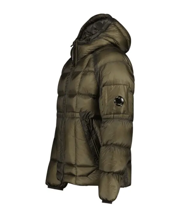 C.P. COMPANY Long-sleeved Hooded Down Jacket