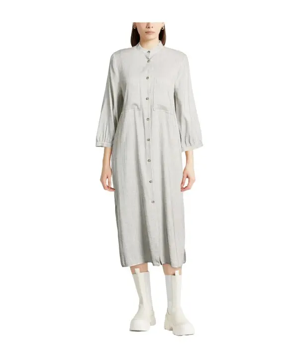 Peserico Striped Shirt Dress