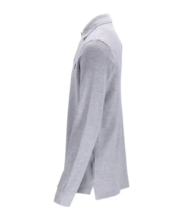 Polo Ralph Lauren Long-sleeved Polo Shirt - Gray