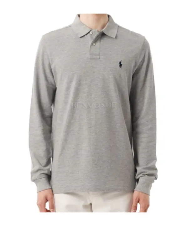 Polo Ralph Lauren Long-sleeved Polo Shirt - Gray
