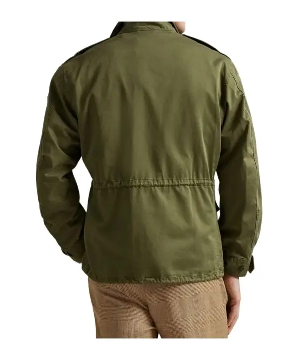 Polo Ralph Lauren Logo-appliqué Military Jacket