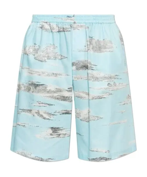 Moschino Elastic Waist Shorts