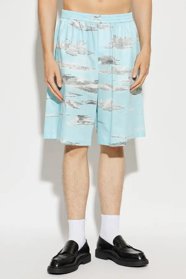 Moschino Elastic Waist Shorts