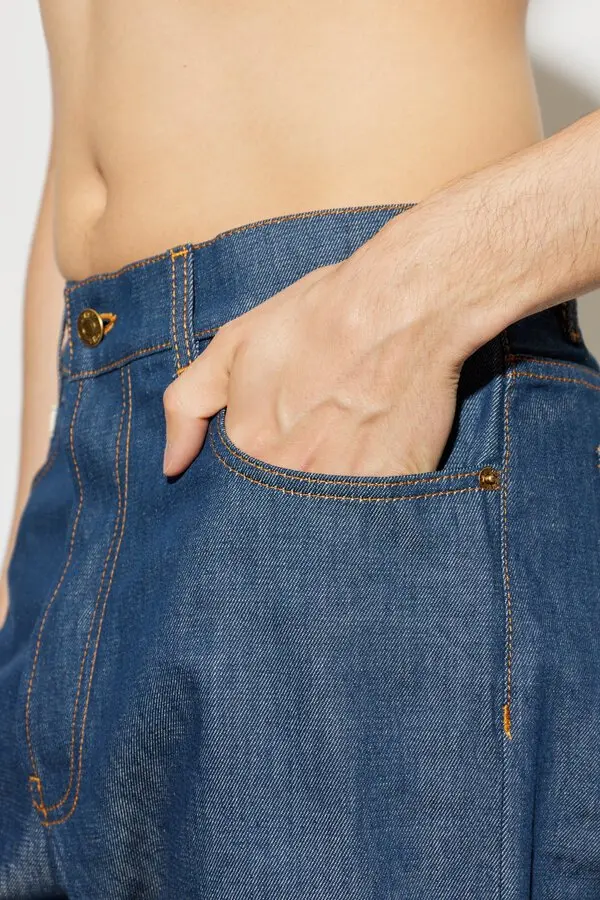 Moschino Belt Loop Jeans