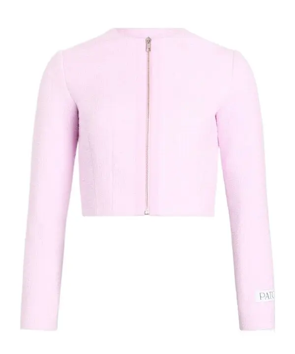 PATOU Cotton-blend Tweed Jacket