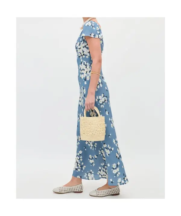 Rixo Floral-print Crepe Midi Dress