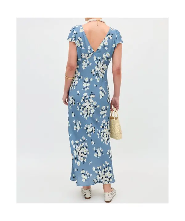 Rixo Floral-print Crepe Midi Dress