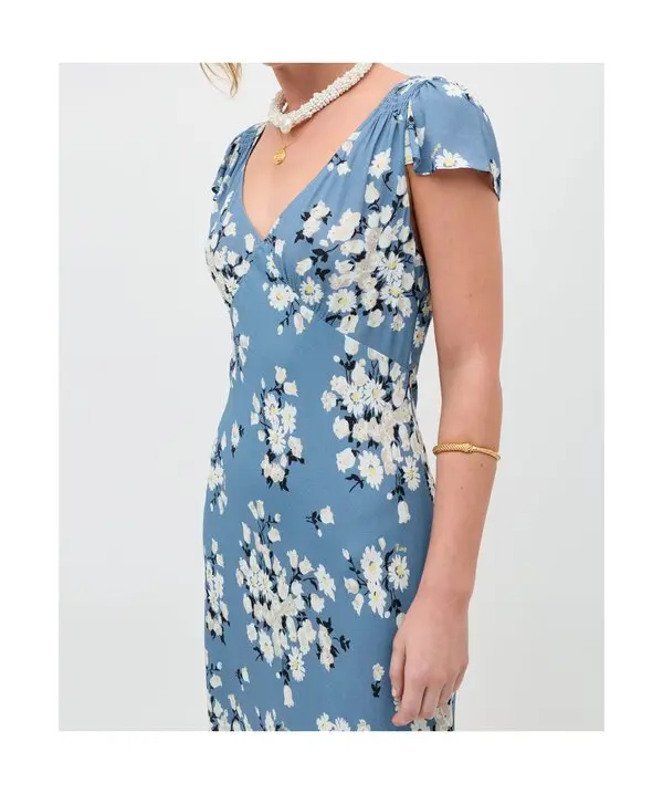 Rixo Floral-print Crepe Midi Dress