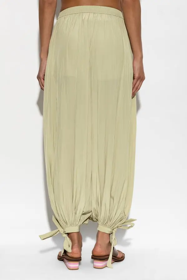 Chloé Elastic Waist Casual Pants