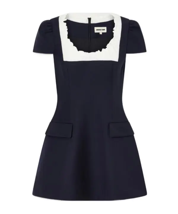 SHUSHU/TONG Wool Dress - Black