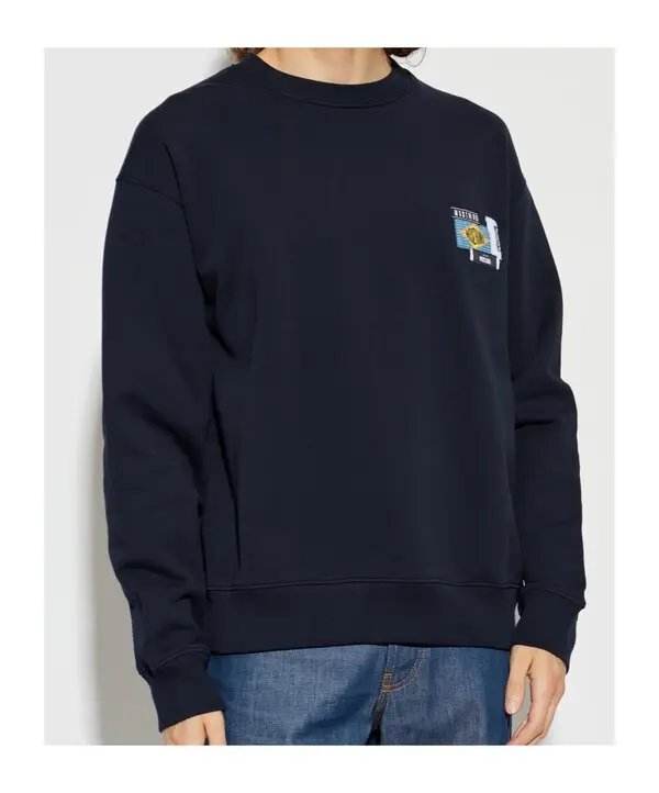 Moschino Crew Neck Long-sleeved Sweatshirt
