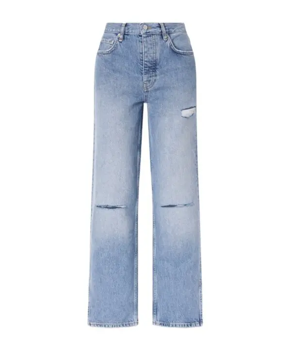 ANINE BING Straight-leg Jeans - Blue