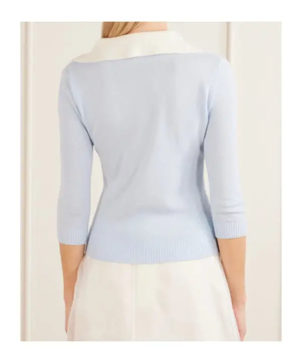 SHUSHU/TONG Ribbed Wool Knit Sweater