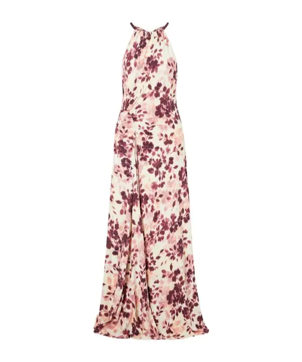 Simkhai Cerin Floral Print Maxi Dress - No