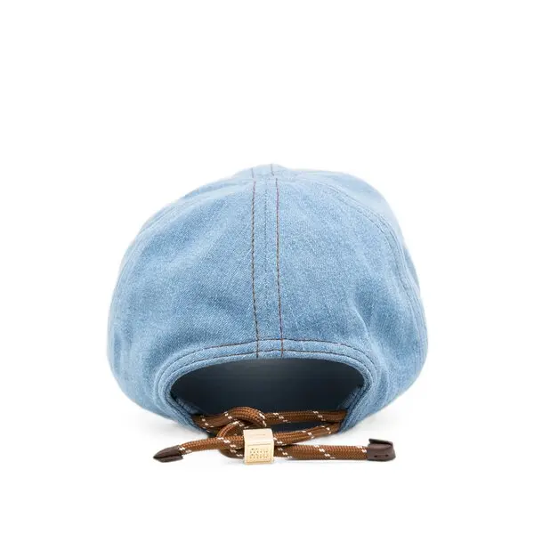 Miu Miu Embroidered Baseball Cap