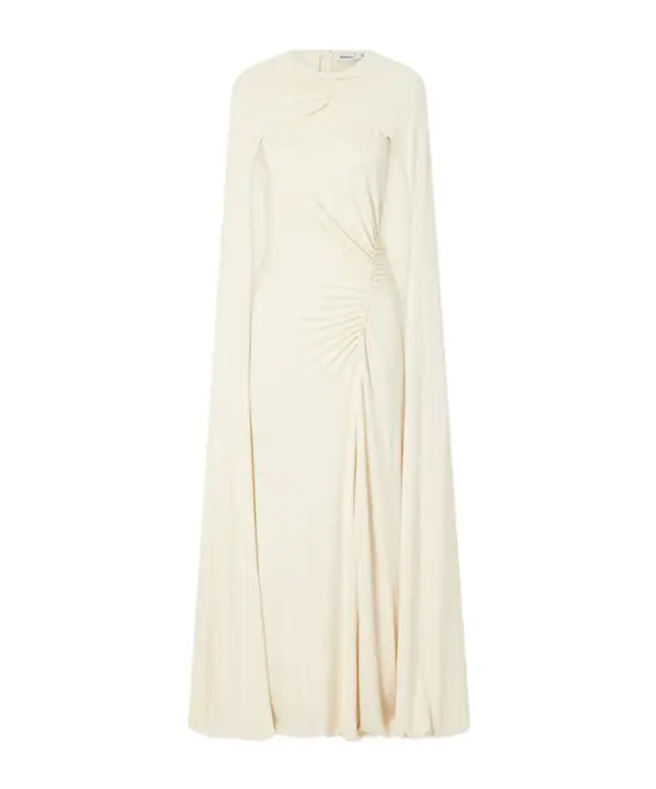 Simkhai Pleated Knit Dress - White