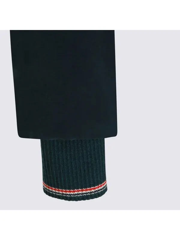 Thom Browne Hooded Down Jacket With Gold-tone Hardware