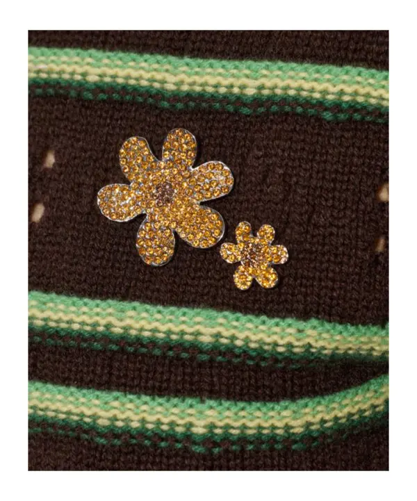 Marni Flower Brooch Two-piece Set