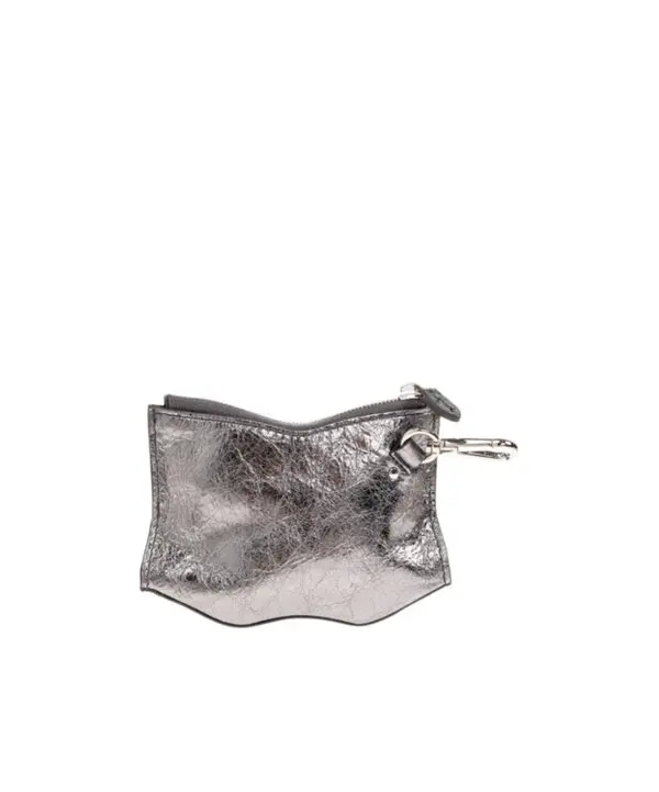 Alexander McQueen Logo Keychain Wallet