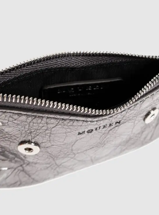 Alexander McQueen Logo Keychain Wallet