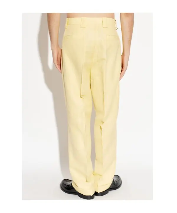Versace Wool-linen Formal Pants