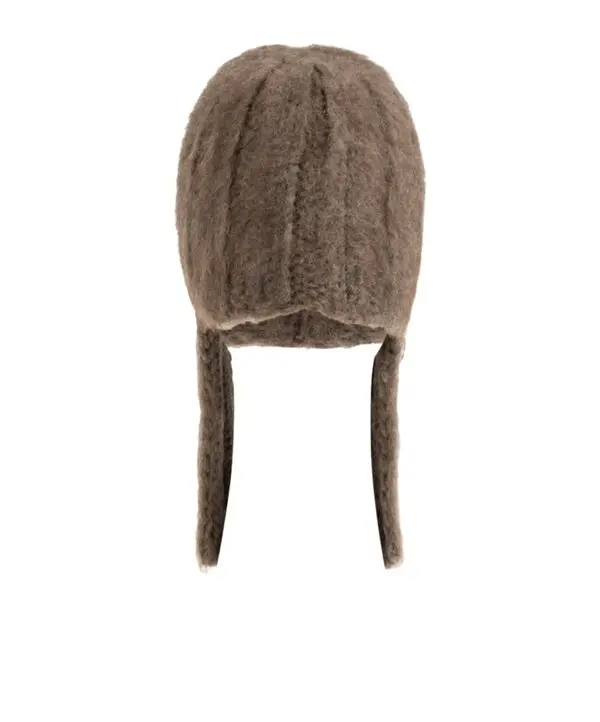 MAISON MARGIELA Knitted Hat - Brown