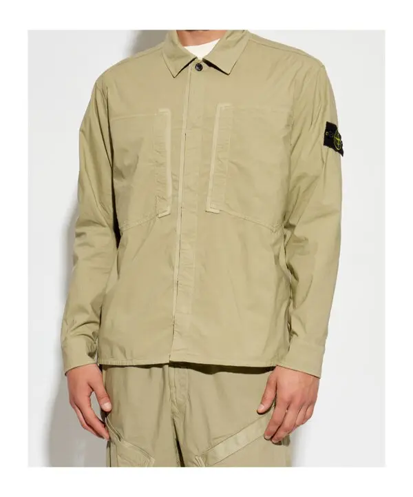 Stone Island Long-sleeved Casual Jacket