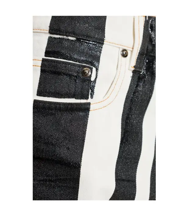 Versace Striped Jeans