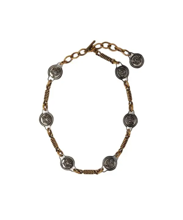 Versace Novantatré Necklace - Gold