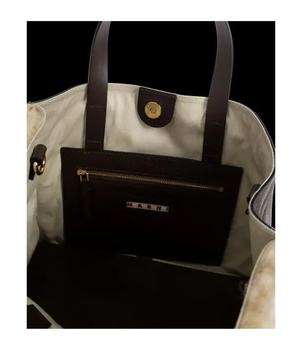 Marni Museo Double Handle Shoulder Bag