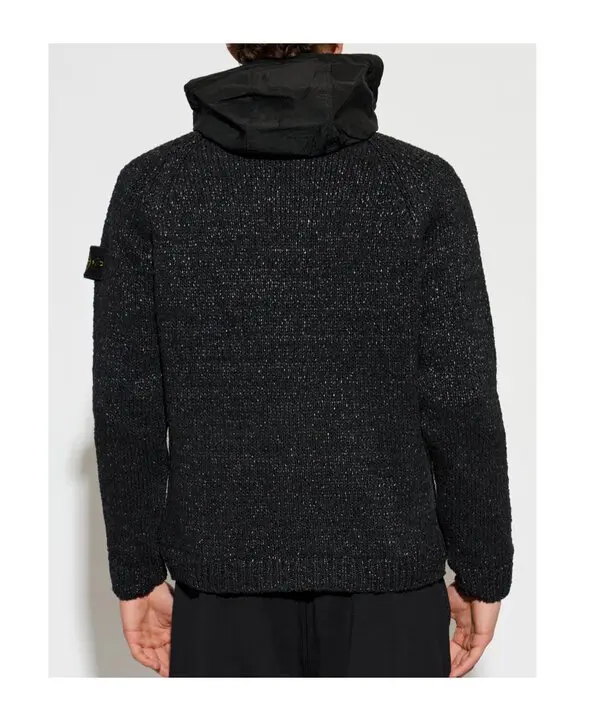 Stone Island Reversible Hooded Casual Jacket