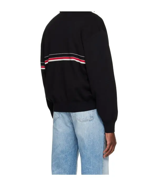 Versace Cotton-knit Zip Cardigan With Embroidered Logo