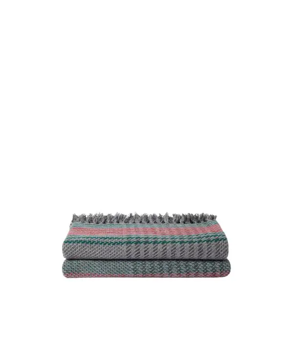 Gucci Cashmere Jacquard Blanket With Web