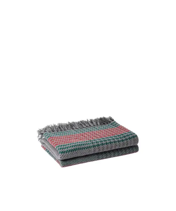 Gucci Cashmere Jacquard Blanket With Web