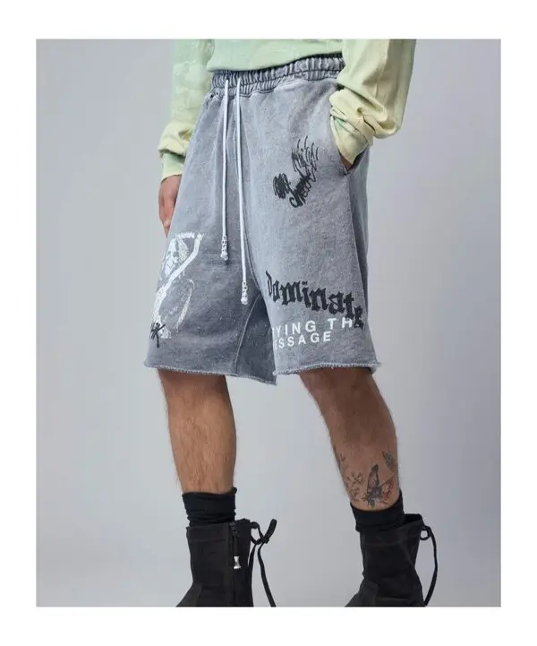 PALY HOLLYWOOD Drawstring Athletic Shorts