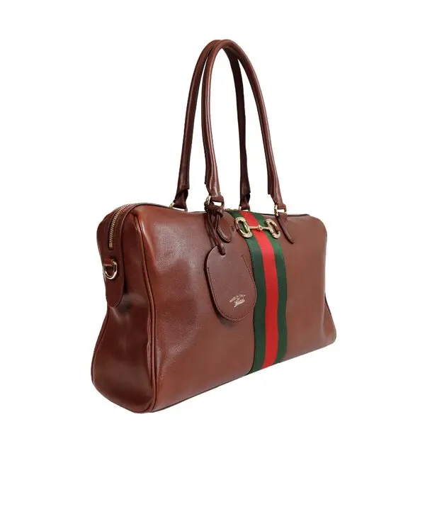 Gucci Boston Bag With Horsebit Detail