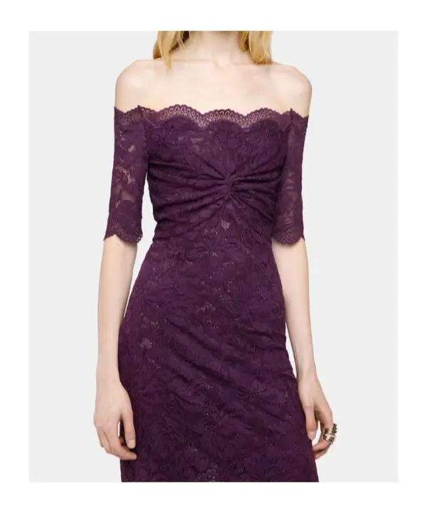 Rabanne Layered Lace Maxi Dress