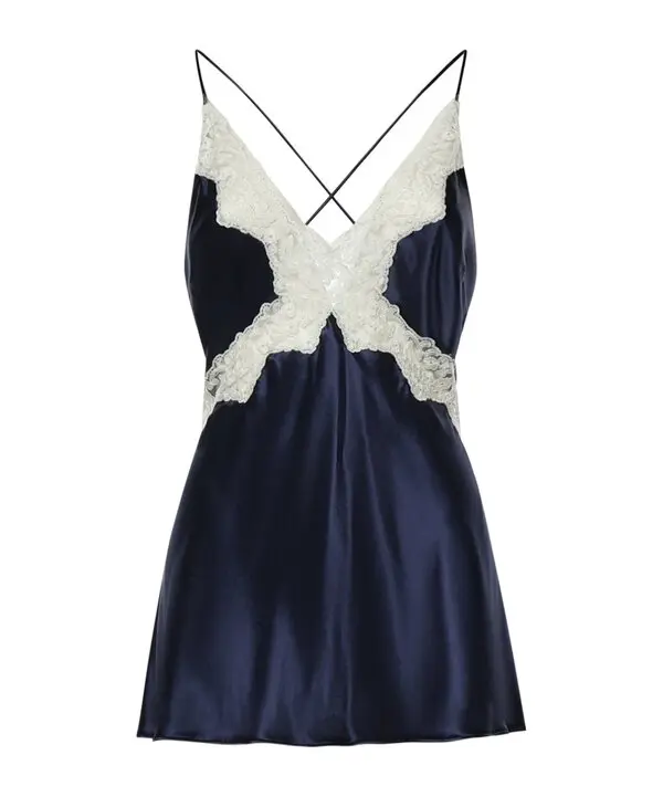 Alberta Ferretti Lace Camisole - Black
