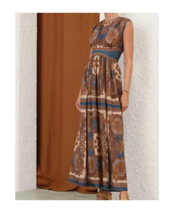 Zimmermann Mahon Waisted Maxi Dress