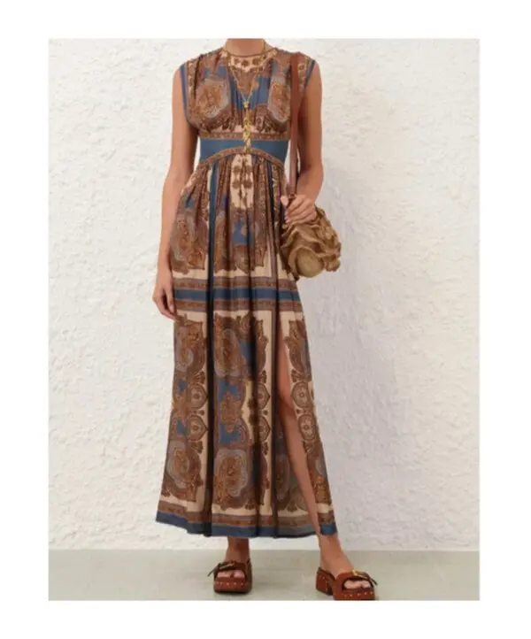 Zimmermann Mahon Waisted Maxi Dress