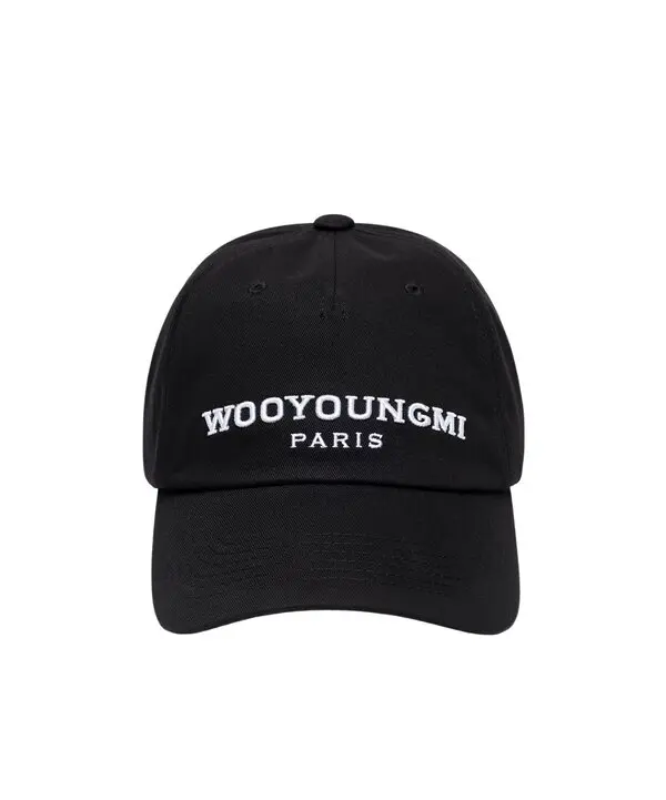 WOOYOUNGMI Logo Baseball Cap - Black