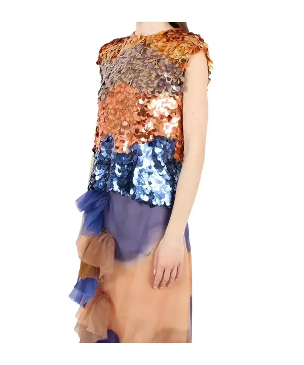Ulla Johnson Remi Sequin-embellished Sleeveless Top