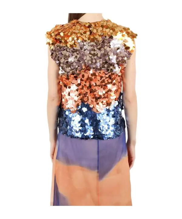 Ulla Johnson Remi Sequin-embellished Sleeveless Top