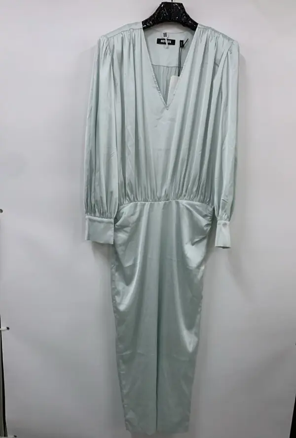 ROTATE BY BIRGER CHRISTENSEN Ruched Scarf Long Dress