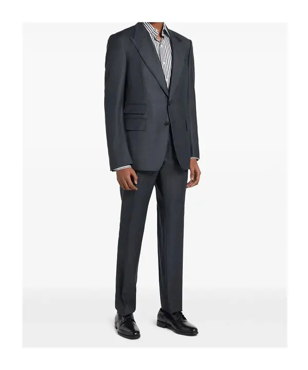 TOM FORD Long-sleeved Suit Jacket And Trousers Set