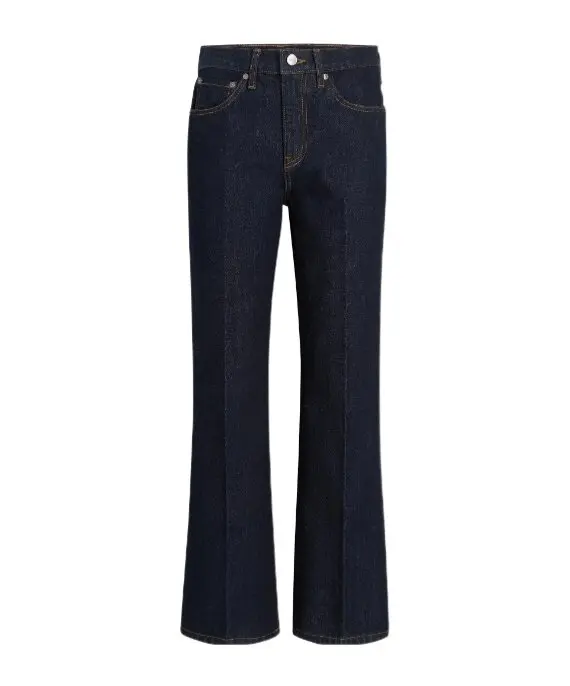 Khaite Clara Cropped Flare Jeans