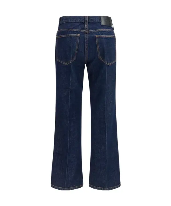 Khaite Clara Cropped Flare Jeans