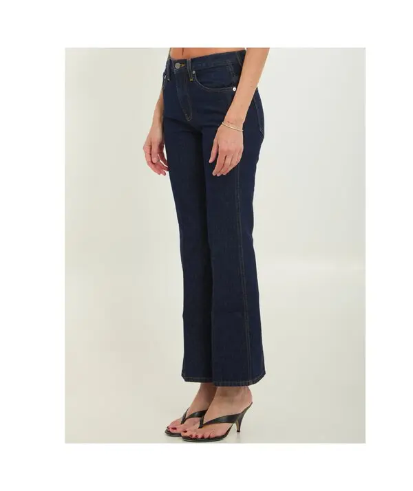 Khaite Clara Cropped Flare Jeans