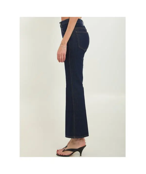 Khaite Clara Cropped Flare Jeans