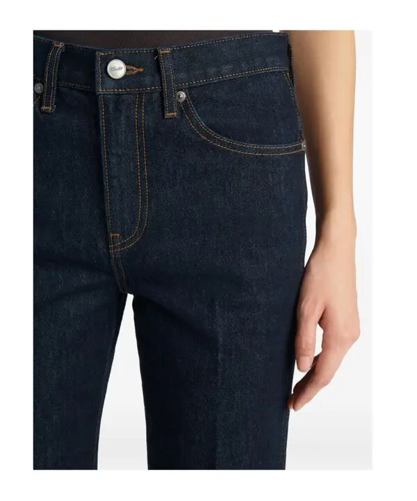 Khaite Clara Cropped Flare Jeans